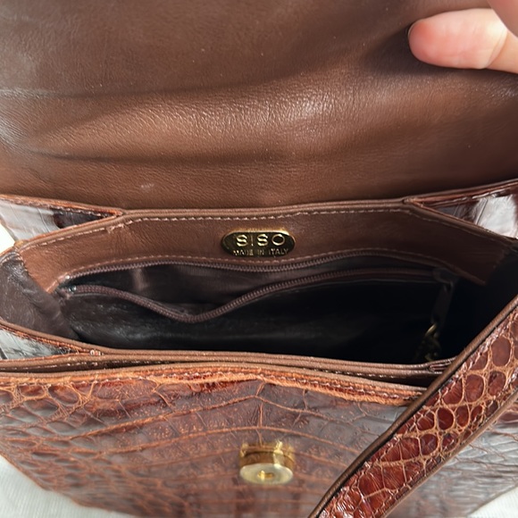 De Vecchi | Bags | Authentic De Vecchi By Hamilton Hodge Siso Alligator ...